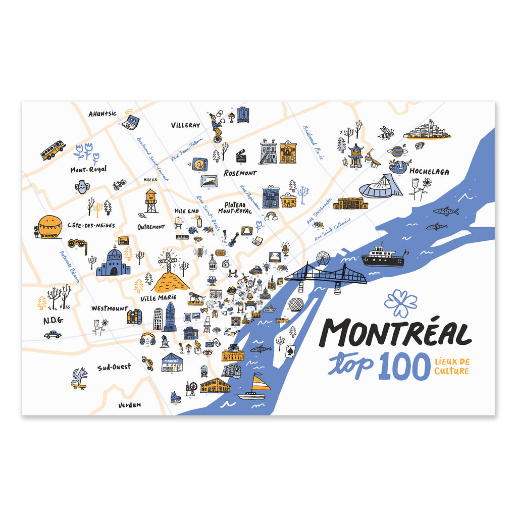 MONTRÉAL TOP 100 — CULTURAL LANDMARKS – Paperole