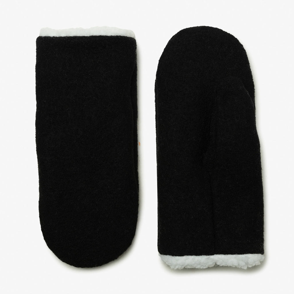 CLASSIC MERINO WOOL MITTENS – Black (Multiple Sizes) — by Milo & Dexte ...