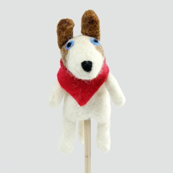 DOG - FINGER PUPPET (Multiple styles) — by The Winding Road – Paperole