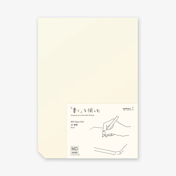MD PAPERPAD BLANK AND GRID (multiple sizes) — by Midori – Paperole