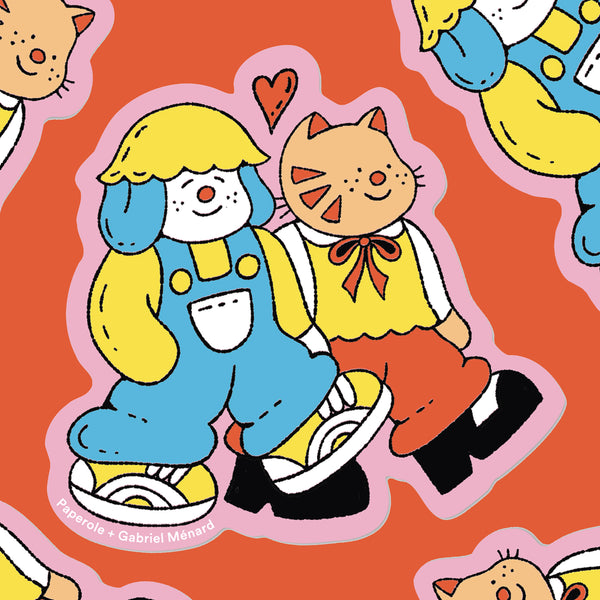 HAPPY TOGETHER STICKER – Paperole