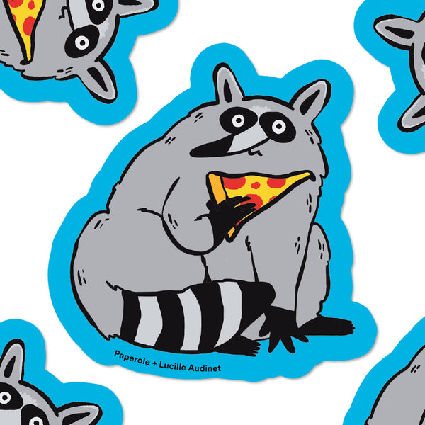 RATON PIZZA STICKER – Paperole
