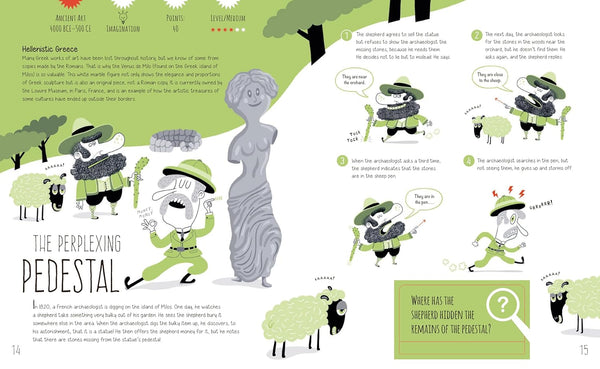 SLEUTH & SOLVE: ART — by Ana Gallo and Victor Escandell – Paperole