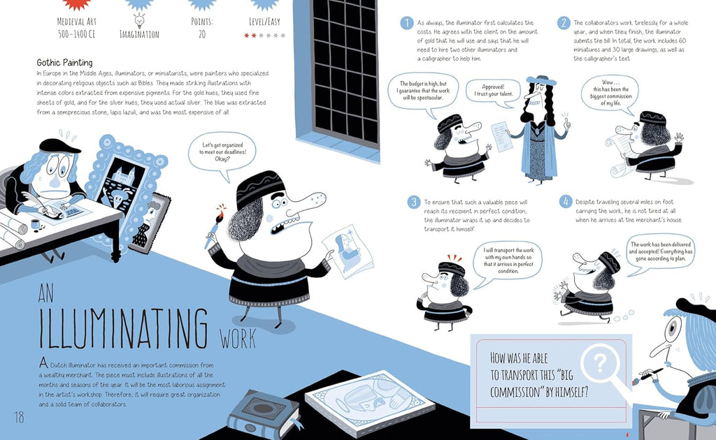 SLEUTH & SOLVE: ART — by Ana Gallo and Victor Escandell – Paperole