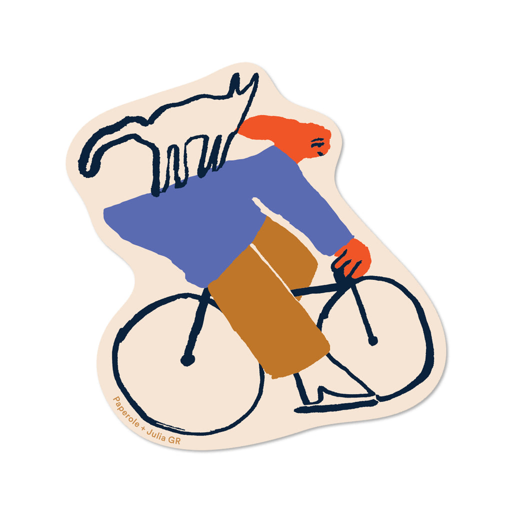"BIKE RIDE" STICKER – Paperole