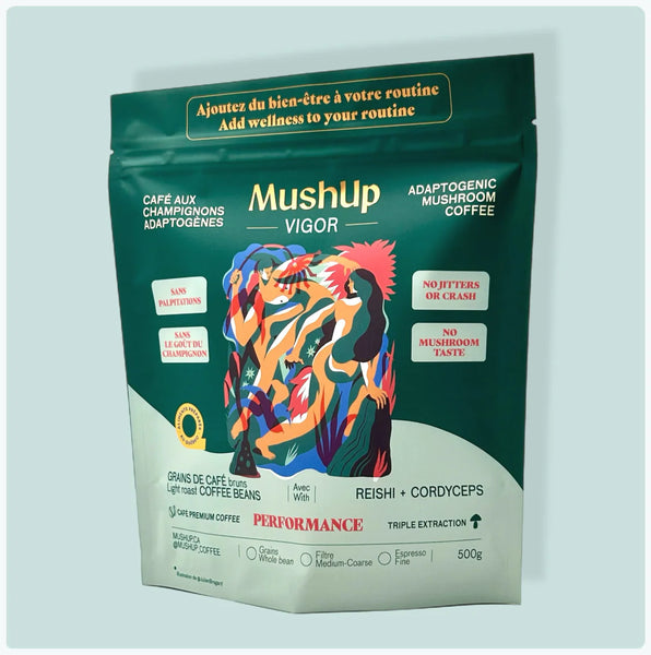 VIGOR, PHYSICAL STRENGTHENING - Adaptogenic Mushroom Coffee (Multiple ...