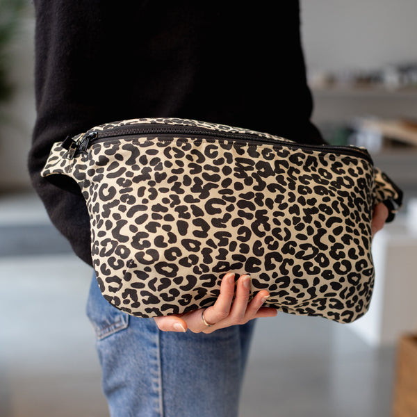 LEOPARD FANNY PACK (Multiple sizes) — by La fée raille – Paperole