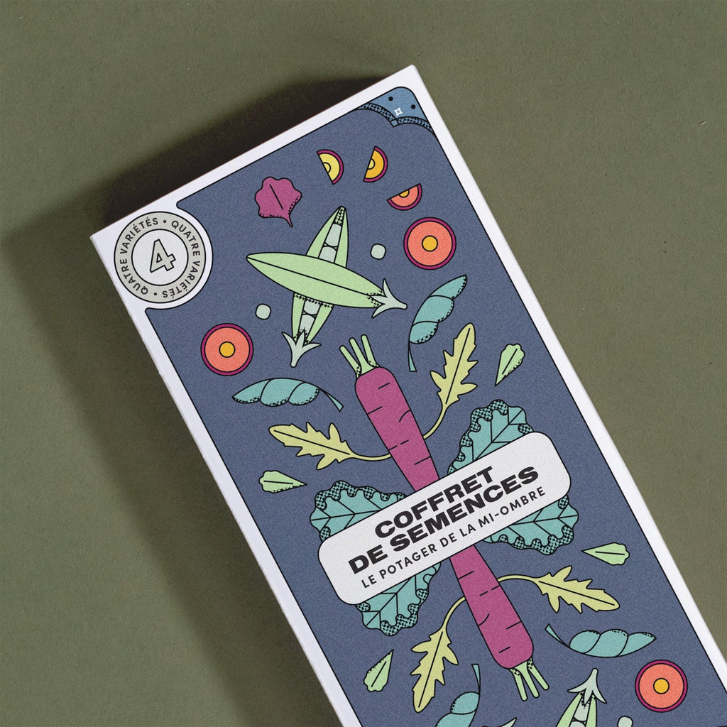 HALF-SHADE VEGETABLE GARDEN — by Le nutritionniste urbain – Paperole