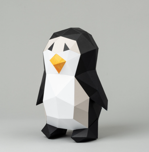 BABY PENGUIN PAPER MODEL — by SOFS design – Paperole