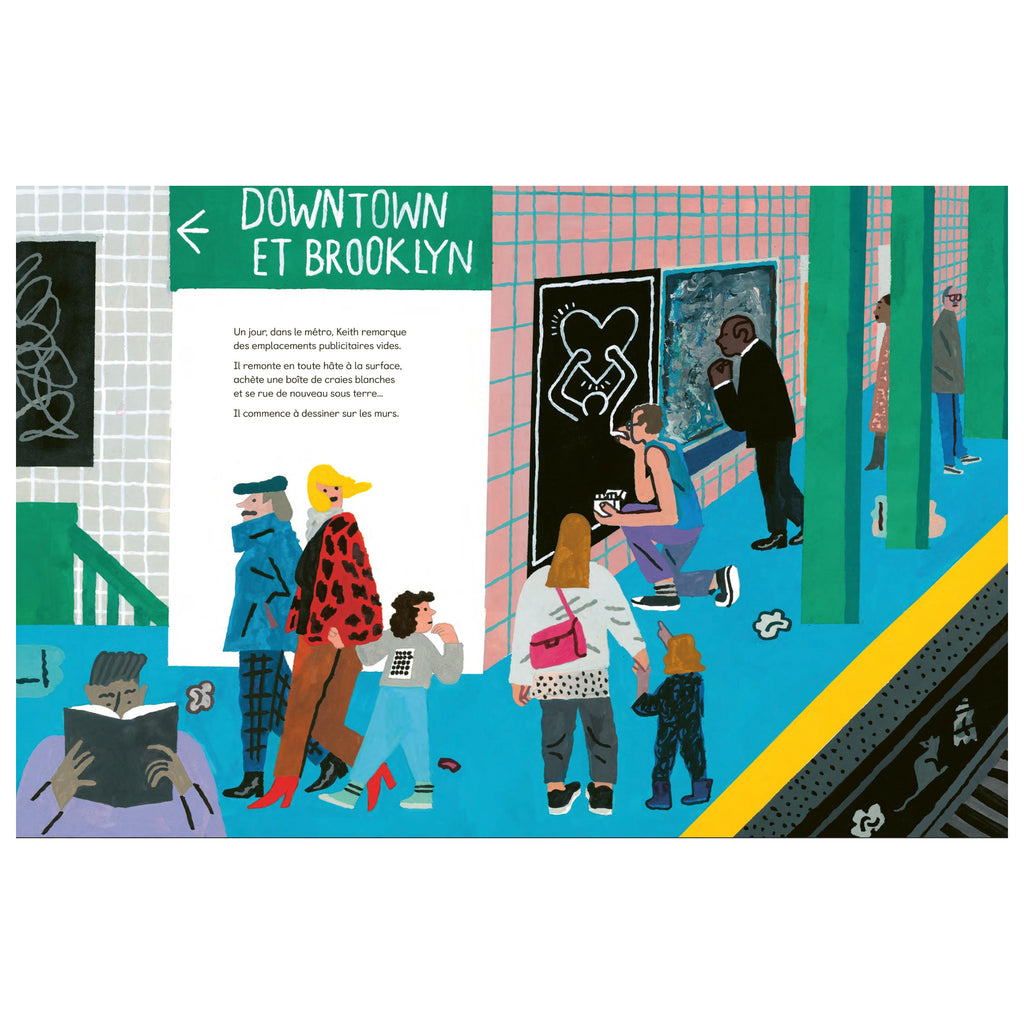 DESSINER SUR LES MURS, Une histoire de Keith Haring — by Matthew Burge ...
