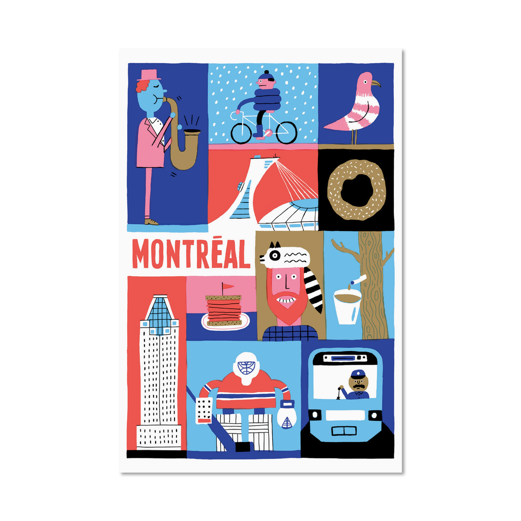 MONTRÉAL — 10 POSTCARDS – Paperole
