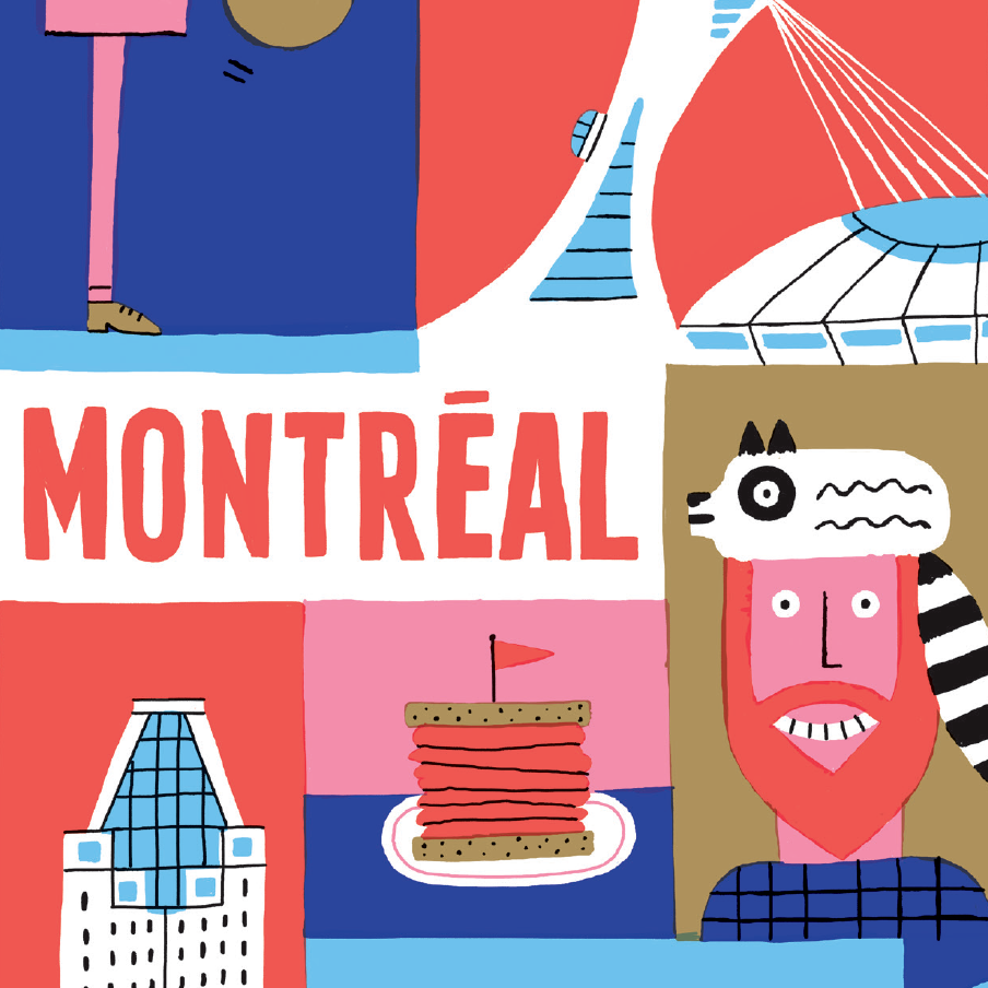 MONTRÉAL HIVER 8" X 10" — by Benoit Tardif – Paperole