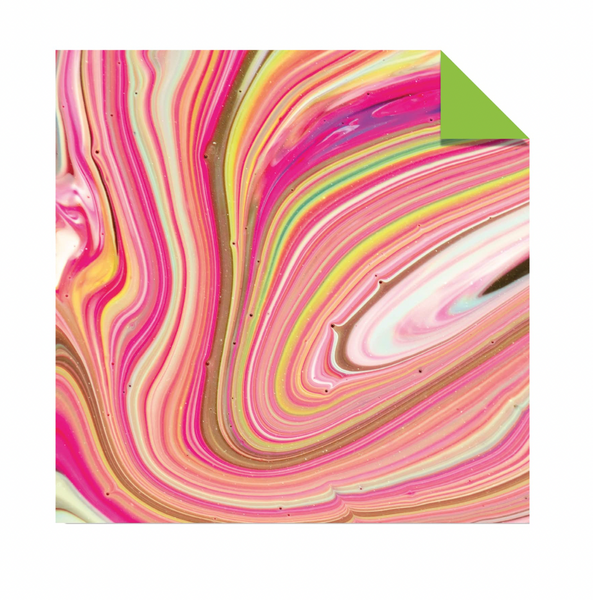 ORIGAMI PAPER 500 MARBLED PATTERNS 6x6